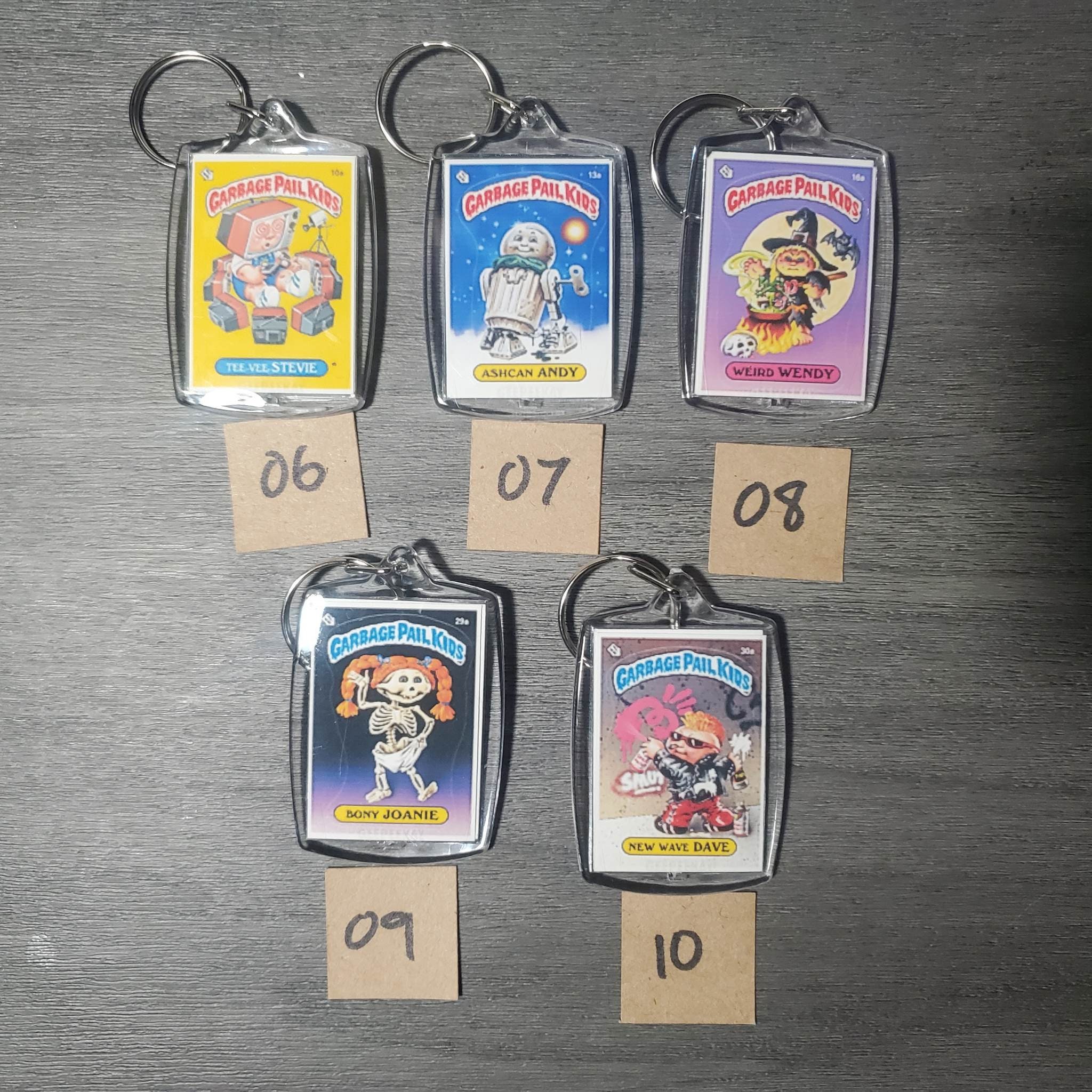 Garbage Pail Kids Series 1 Two-sided Keychains GPK 1985 NEW updated ...