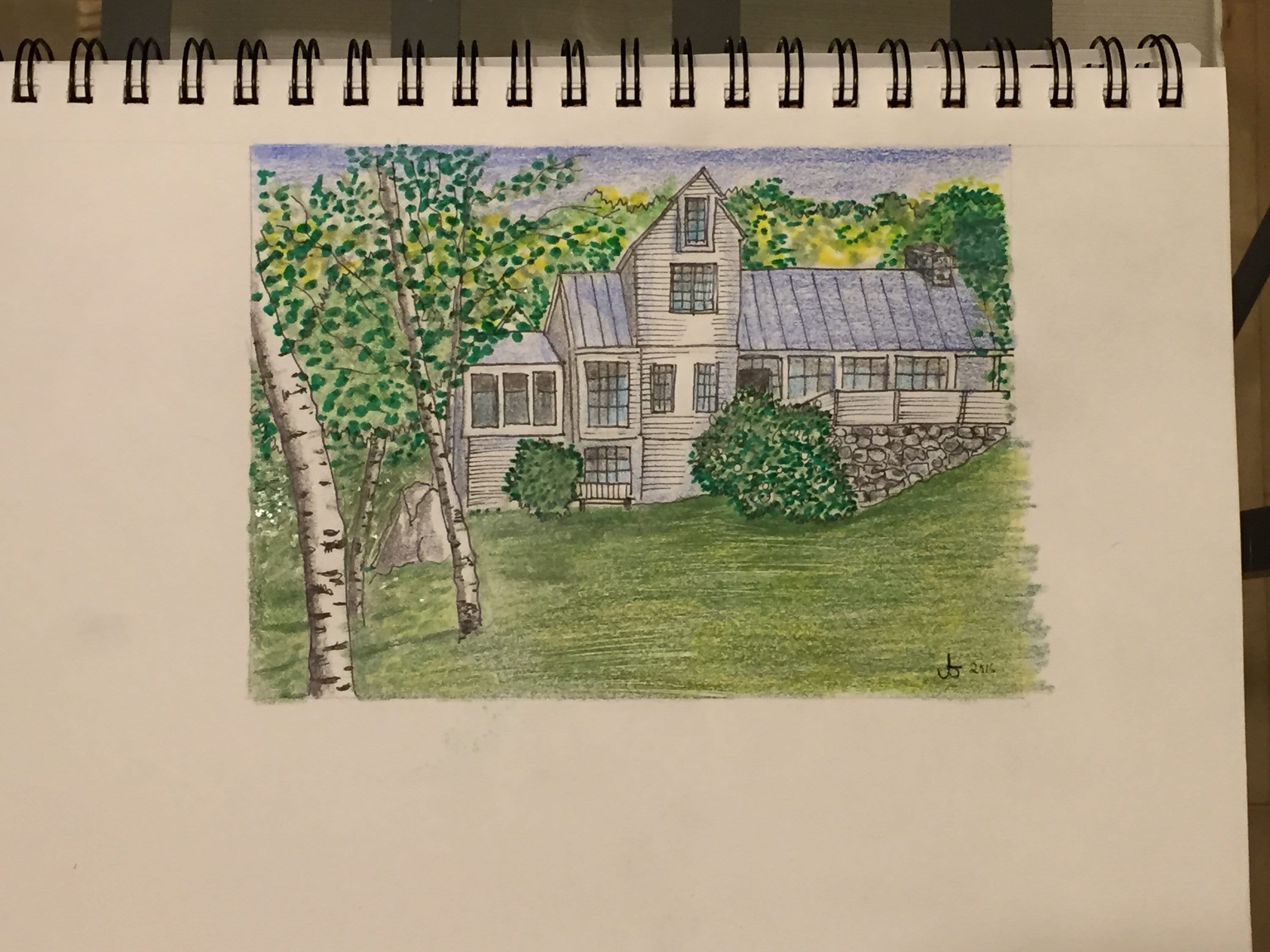 Draw My House, Part of the Home Sweet Home Series - Etsy