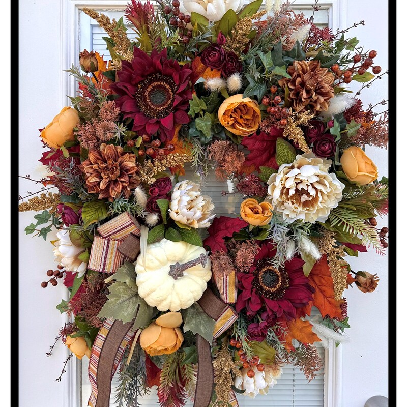 Fall Wreath - Etsy