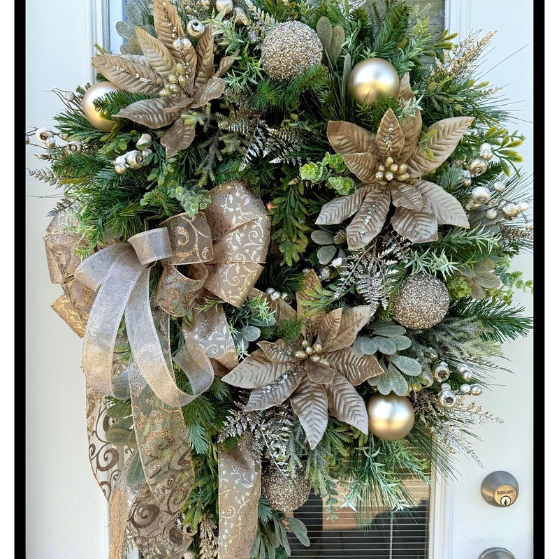 Fireplace Wreath - Etsy