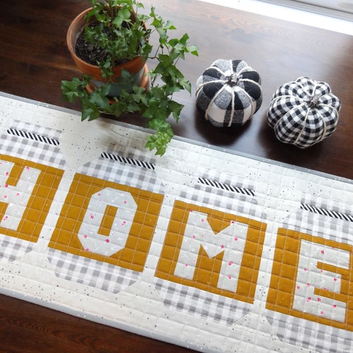 Sweet Carrot Table Runner Pattern PDF Block Quilt Easter - Etsy