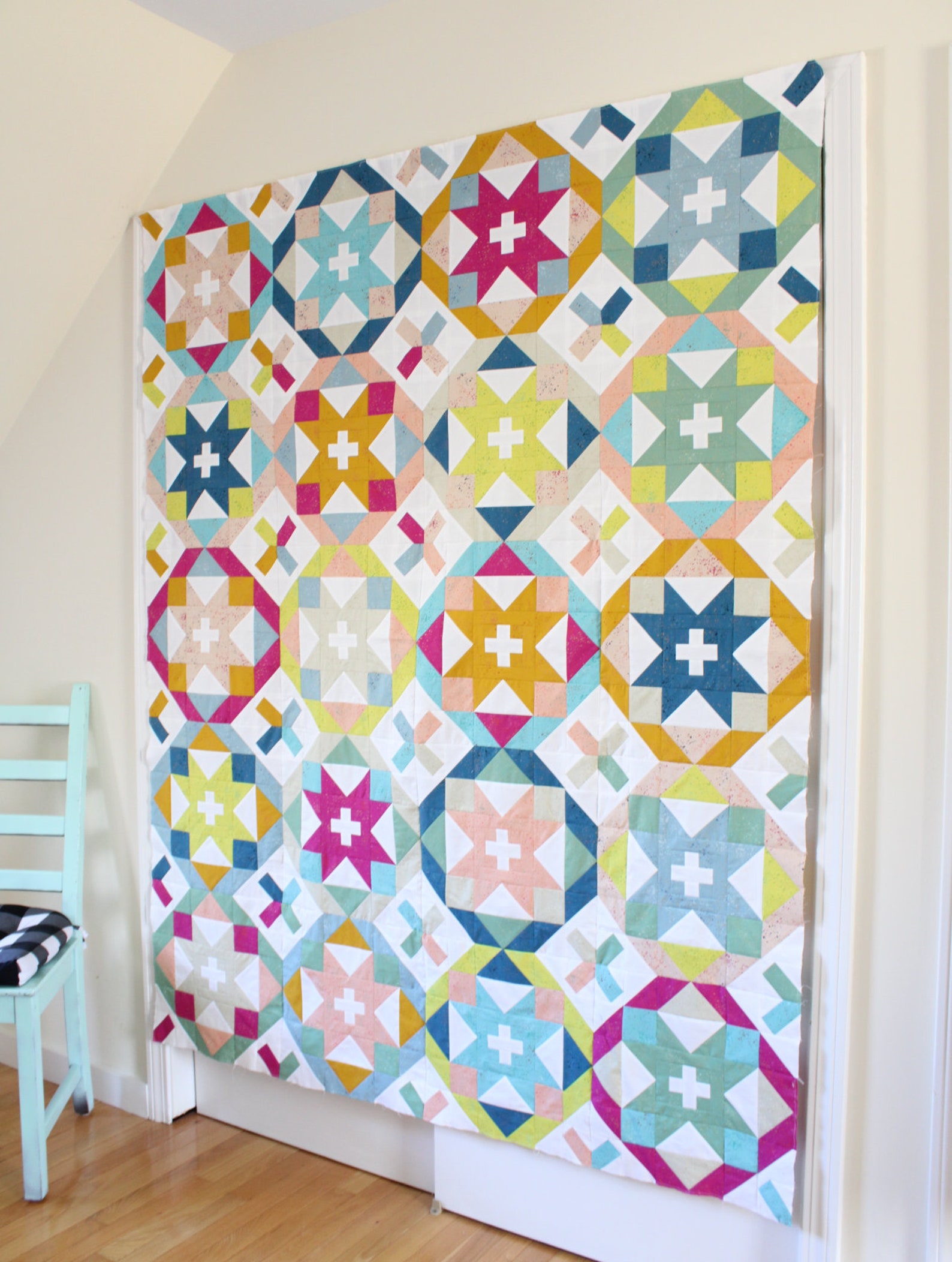 STAR BLOSSOM_DIGITAL Quilt Pattern | Etsy