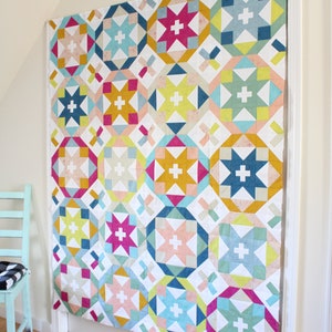 STAR BLOSSOM_DIGITAL Quilt Pattern | Etsy