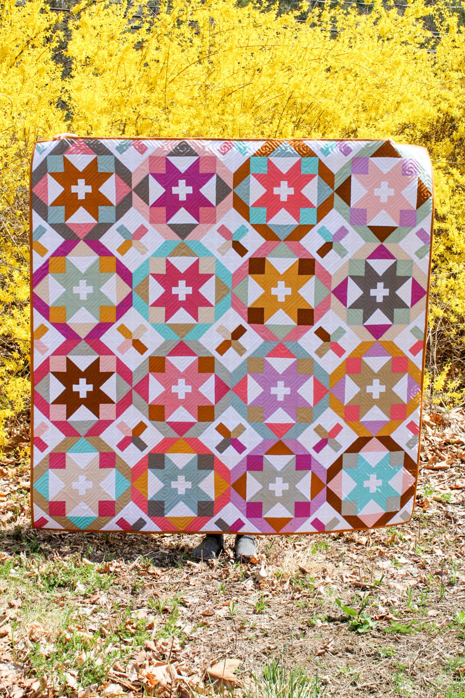 STAR BLOSSOM_DIGITAL Quilt Pattern - Etsy