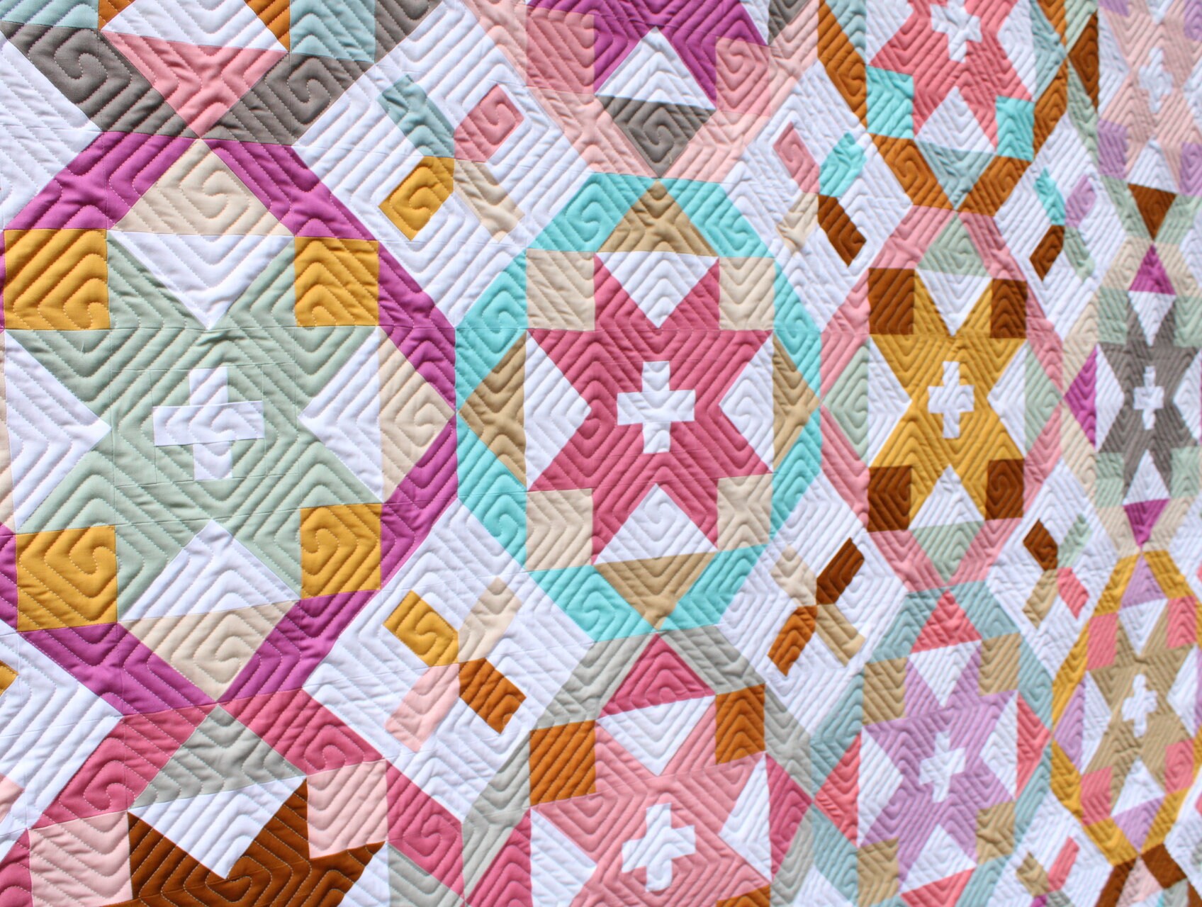 STAR BLOSSOM_DIGITAL Quilt Pattern | Etsy
