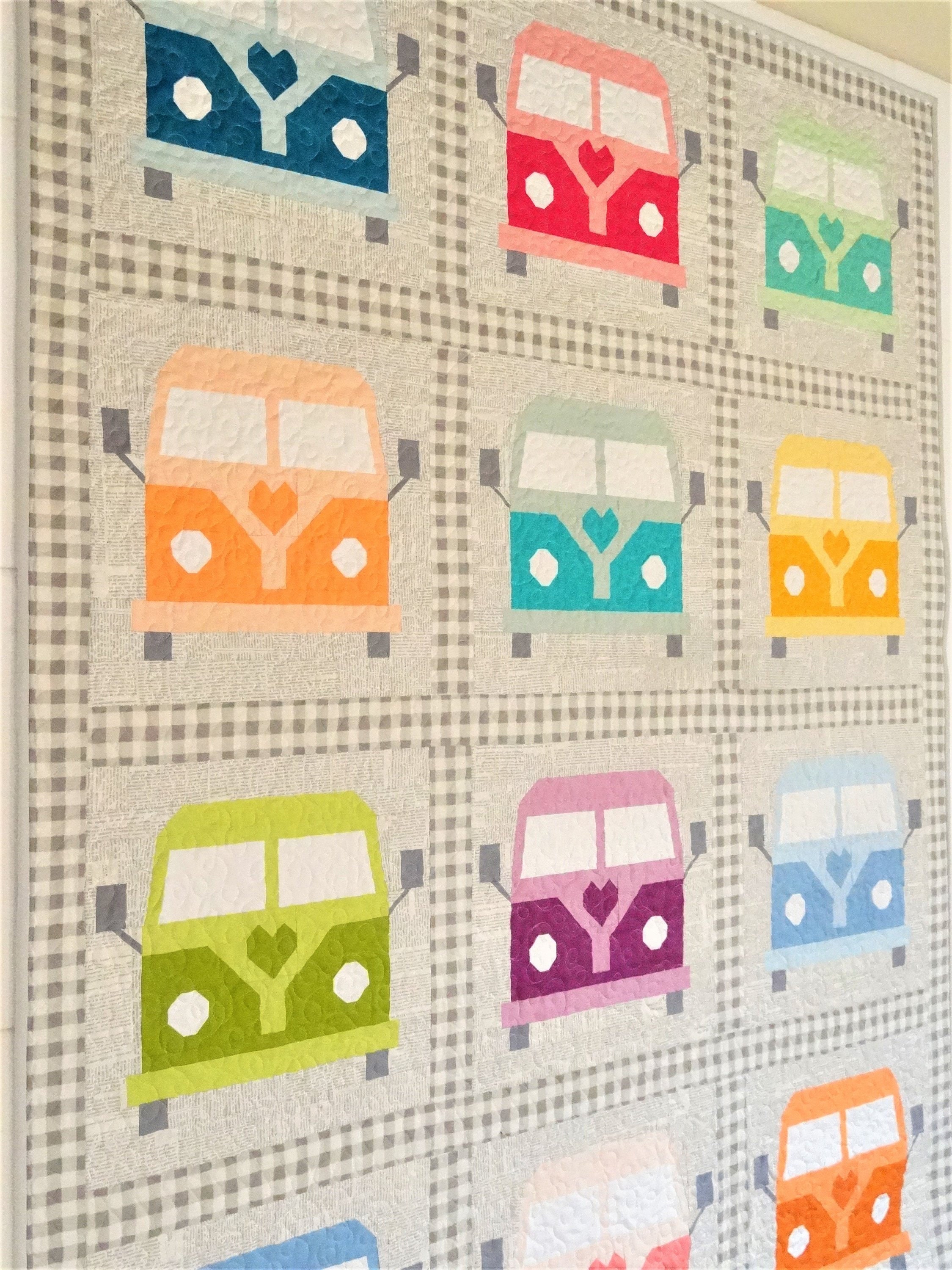 Vw Quilt Pattern - Etsy