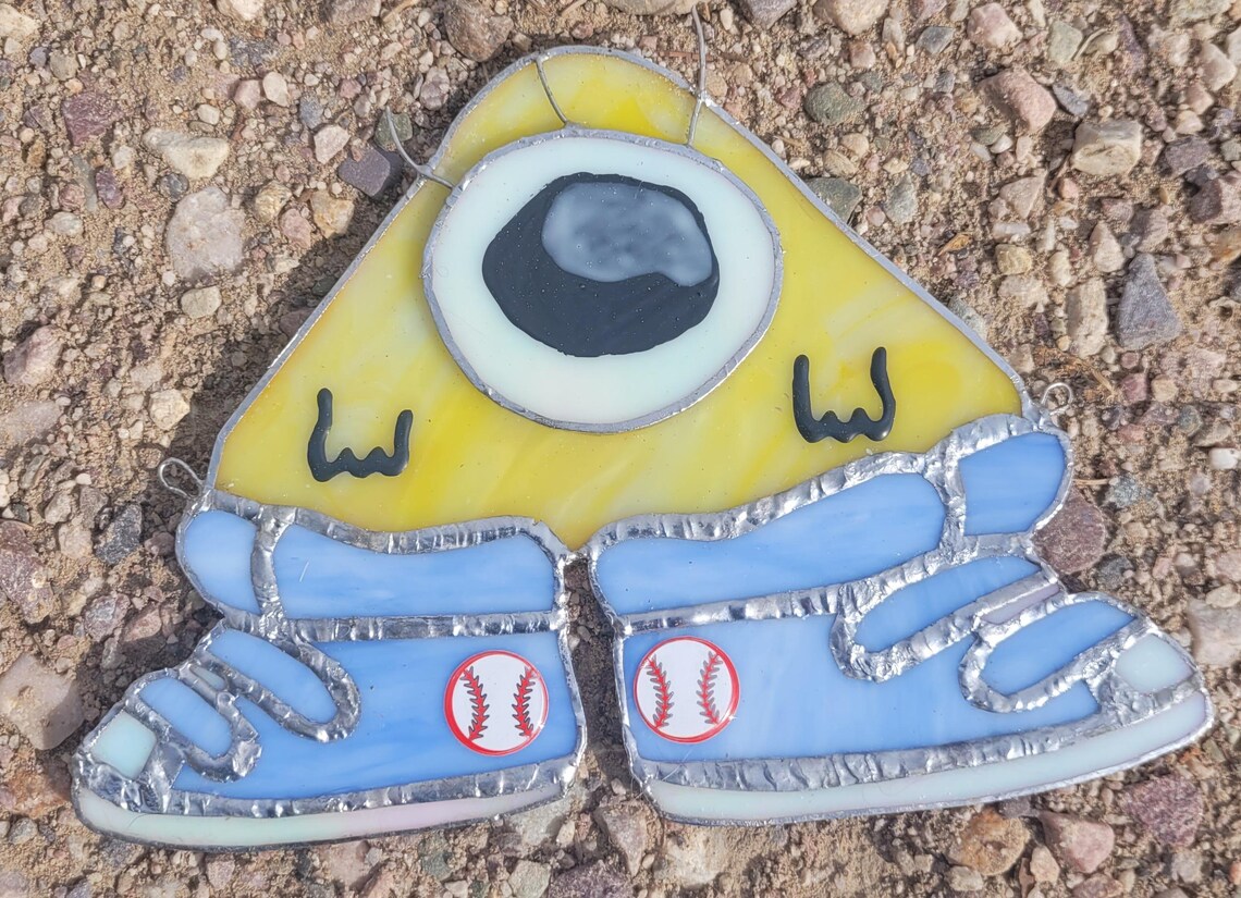 Baby Bill Cipher Stained Glass Suncatcher MADE TO ORDER - Etsy