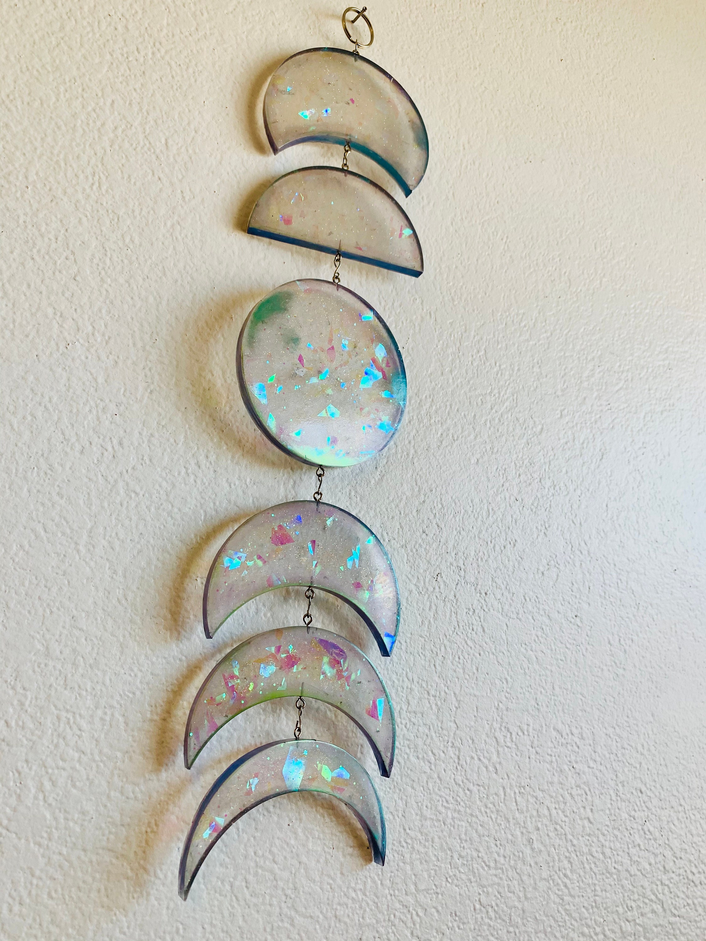 Moon Phases Wall Art Ethereal/fairy Style. Custom Available - Etsy