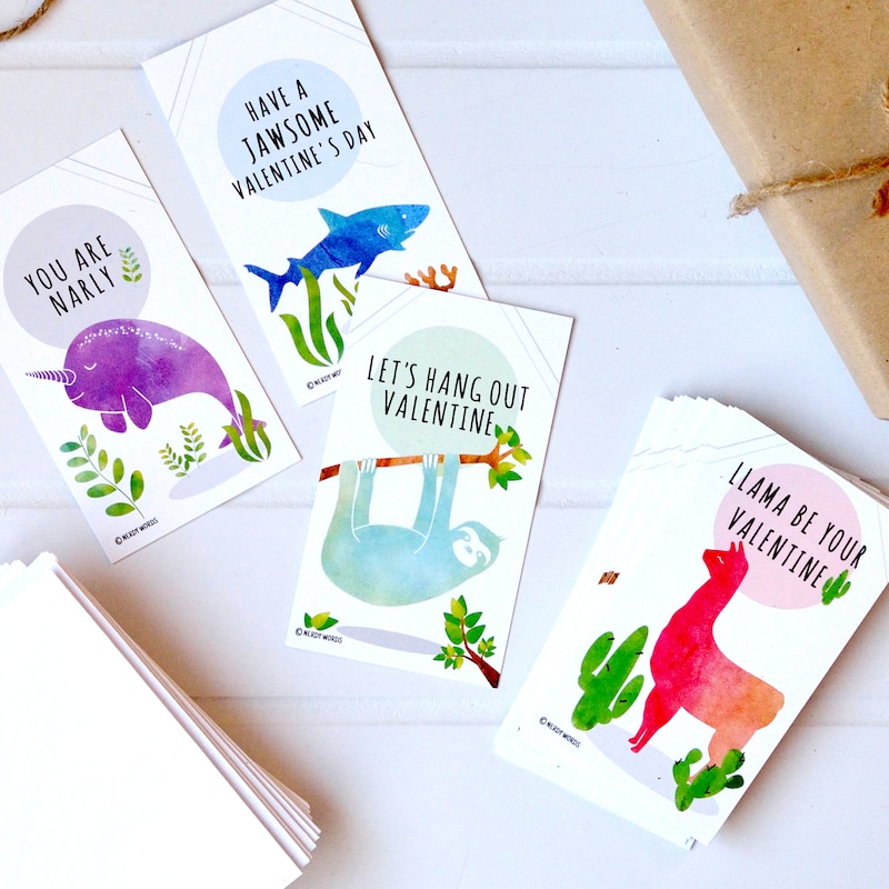 Narwhal Valentine - Etsy