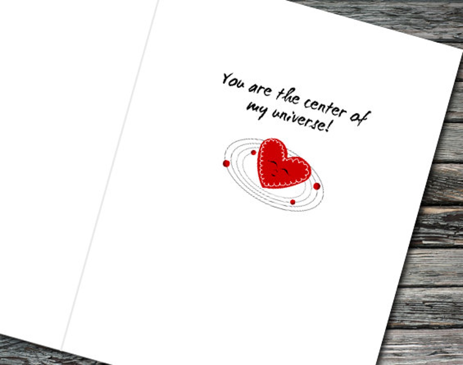Planet Pluto Space Valentine | Nerdy Retro Valentine's Day Card ...