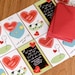 Mini Science Valentines Day Cards Set of 24 | Biology Chemistry ...