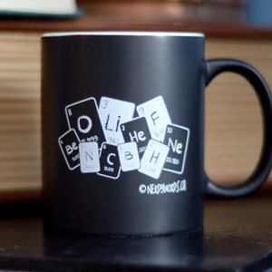 SALE! Periodic Table "in My Element" Mug and Gift Box | Elegant Science ...