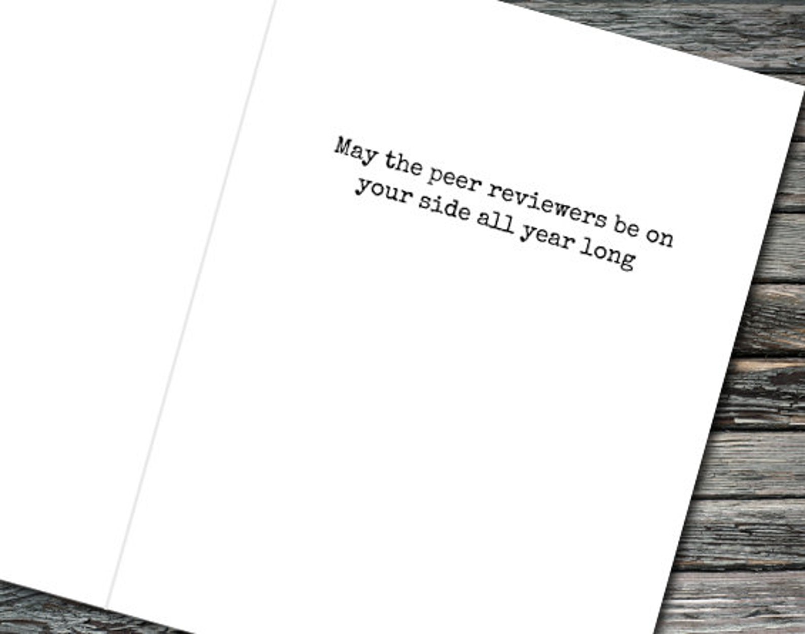 Nerdy Science Birthday Card Peer Reviewer Birthday Academia, Student ...