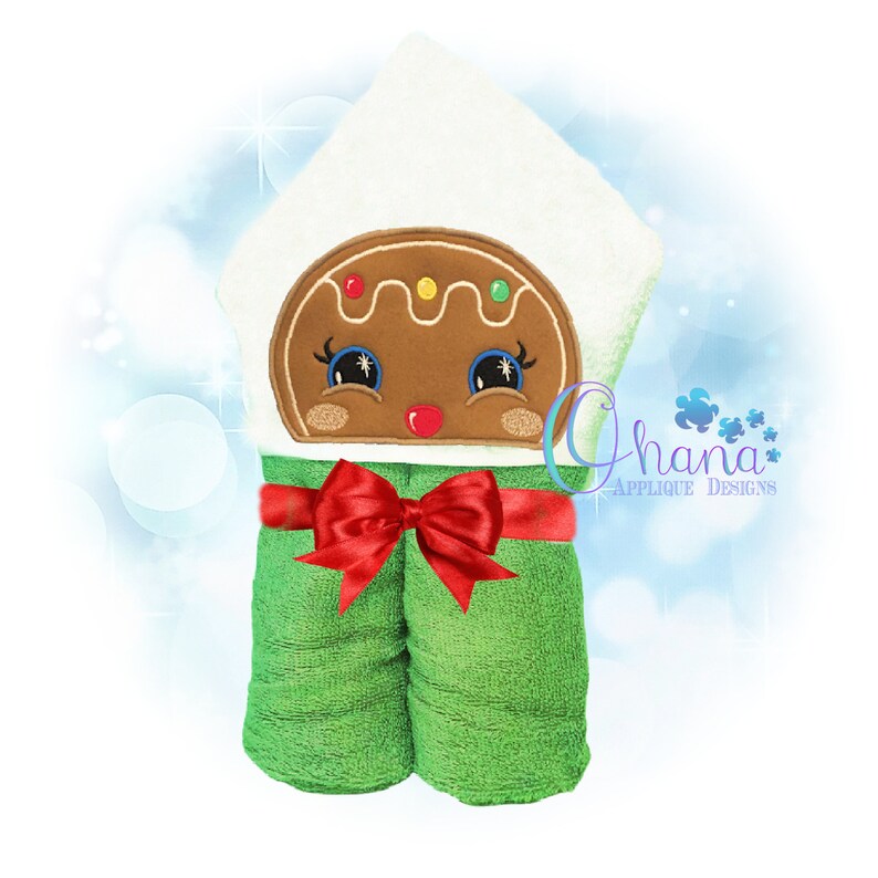 Gingerbread Peeker in the Hoop Machine Embroidery Design - Etsy