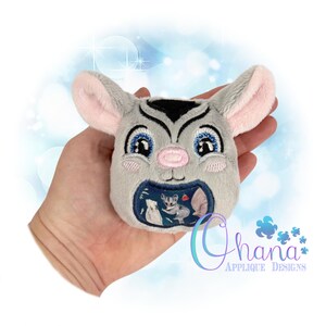 Einführungspreis! Sugar Glider Egglet Stoffie In The Hoop ...