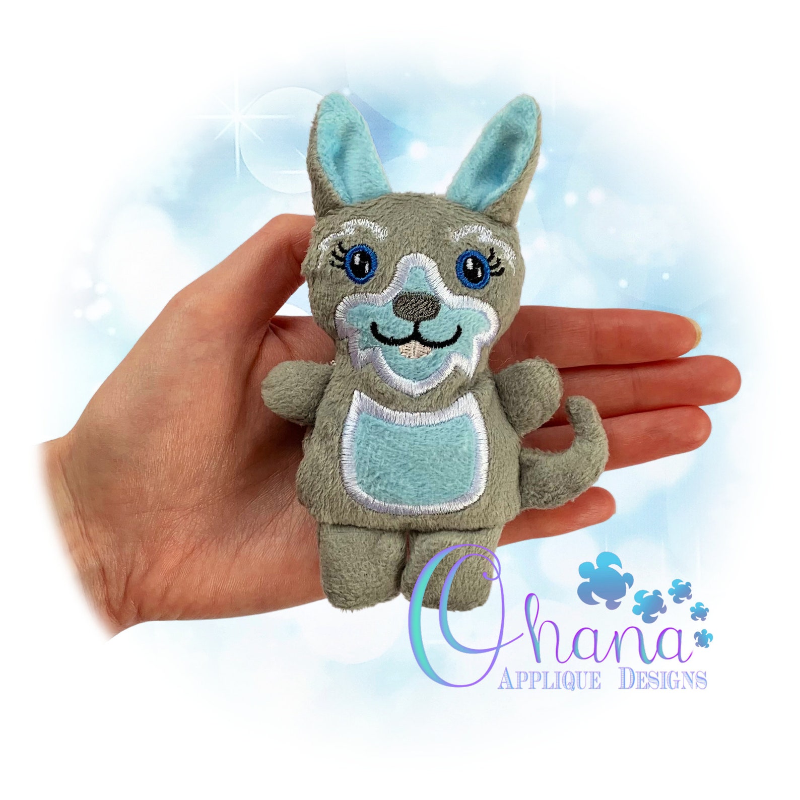 Scottie Dog Stuffie in the Hoop Machine Embroidery Design - Etsy