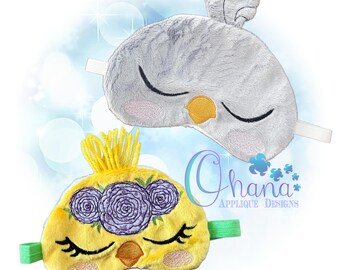Baby Chick Mask Embroidery Design, Chick Mask, Machine Embroidery, ITH ...