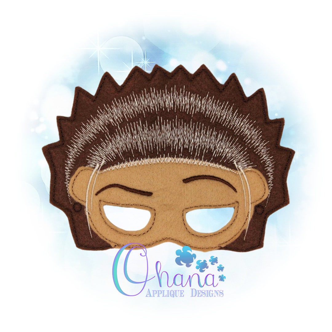 Porcupine Pretend Maskin the Hoop Machine Embroidery Design - Etsy