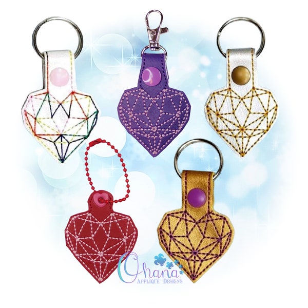 Geo Heart - Etsy