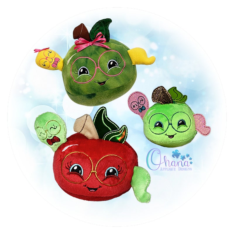 Apple Stuffie - Etsy