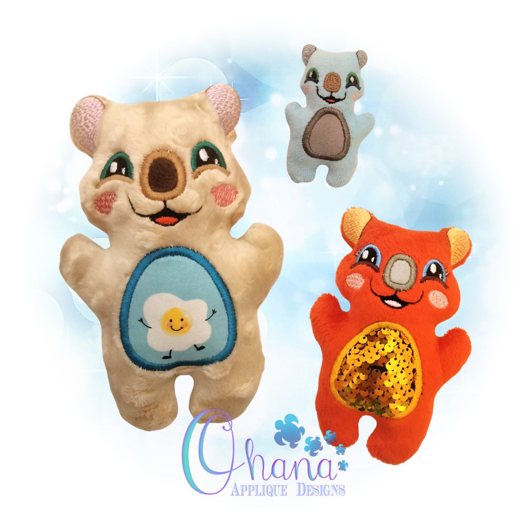Chichi Quokka Stuffie in the Hoop Embroidery Machine Design - Etsy