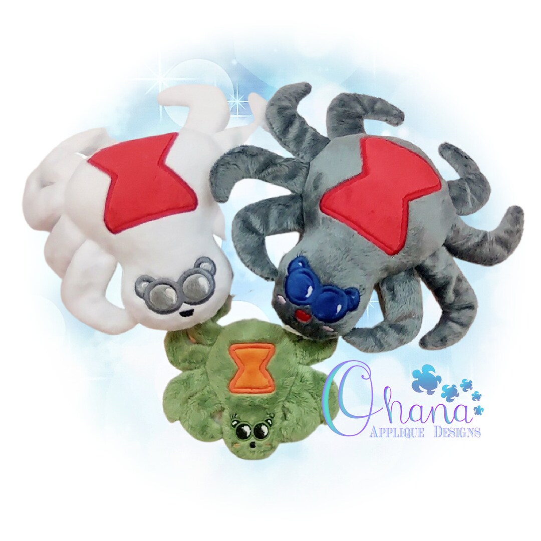 Webster Spider Stuffie in the Hoop Machine Embroidery Design - Etsy