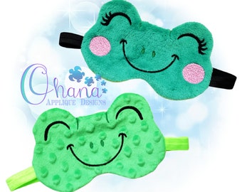 Unicorn Sleep Mask Embroidery Design, Sleep Mask, Machine Embroidery ...