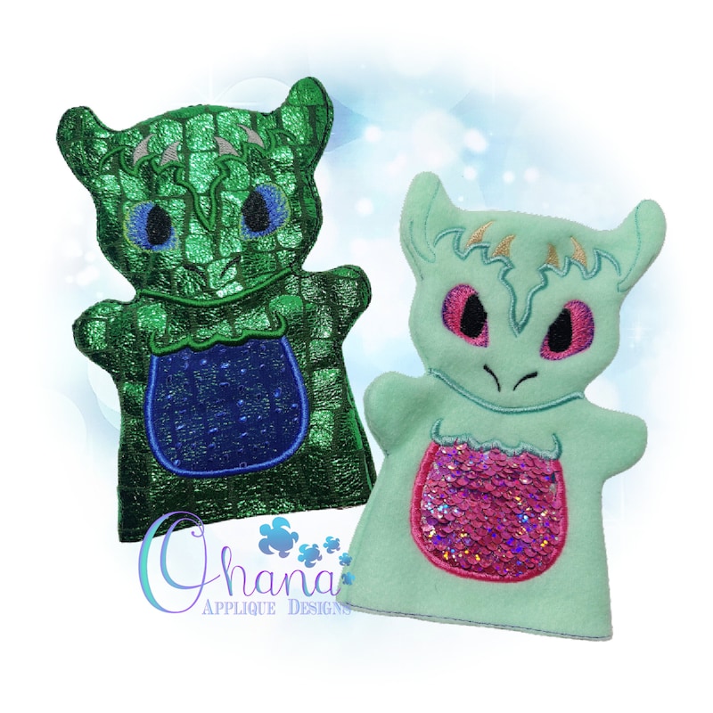 Dragon Hand Puppet - Etsy