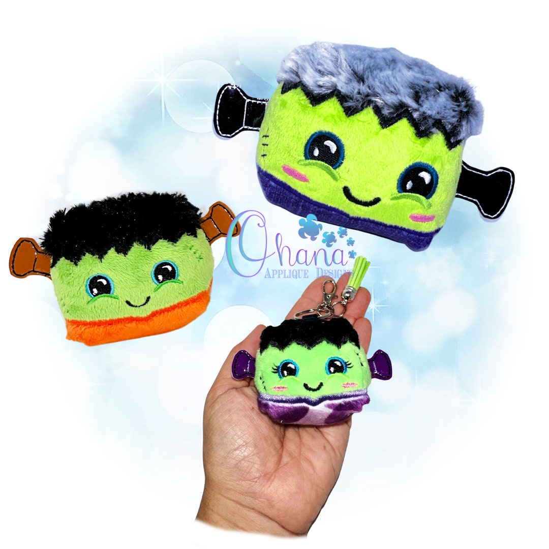 Frankenstein Cuboid Cutie in the Hoop Machine Embroidery Design - Etsy