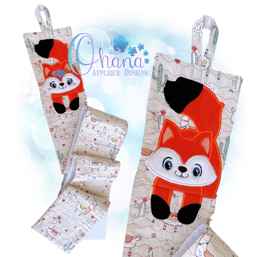 Fox Growth Chart in the Hoop Machine Embroidery Design - Etsy