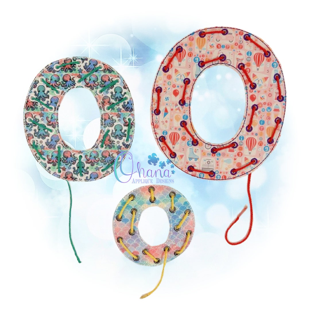 Letter O Lace Board Design in the Hoop Embroidery Machine Design - Etsy