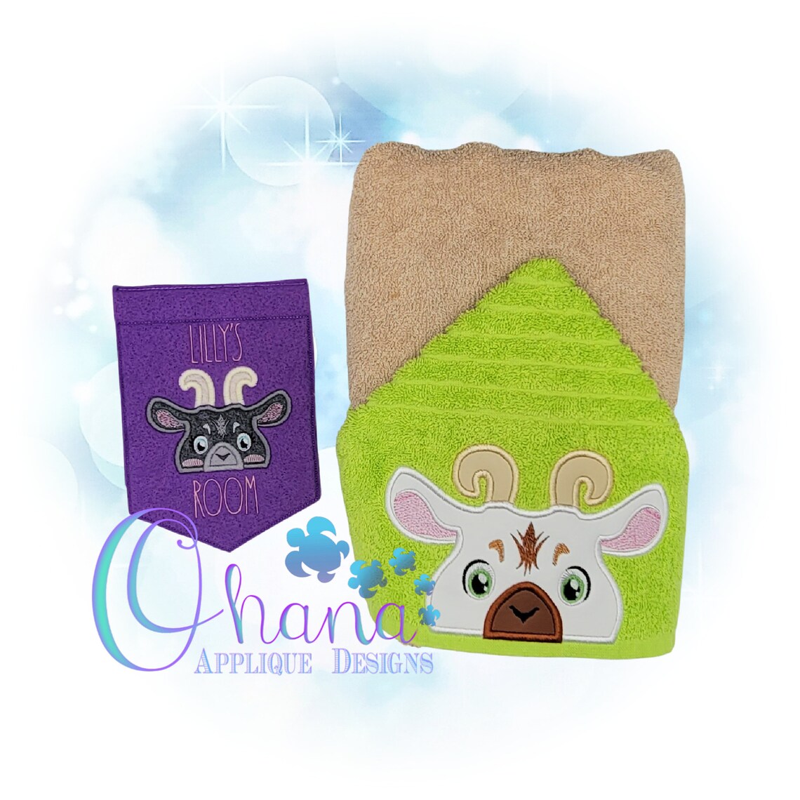 Goat Peeker in the Hoop Embroidery Design - Etsy