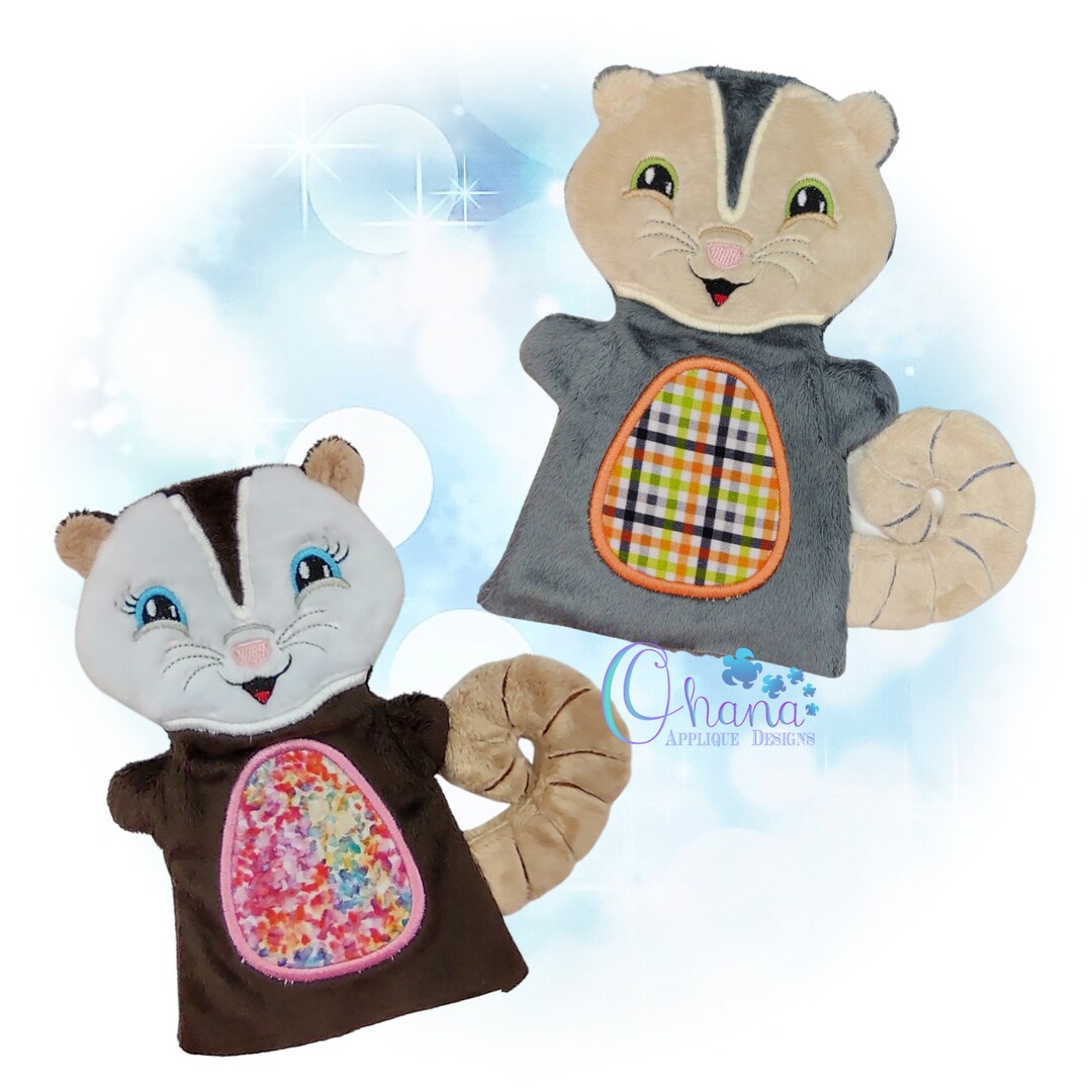 Possum Hand Puppet in the Hoop Machine Embroidery Design - Etsy