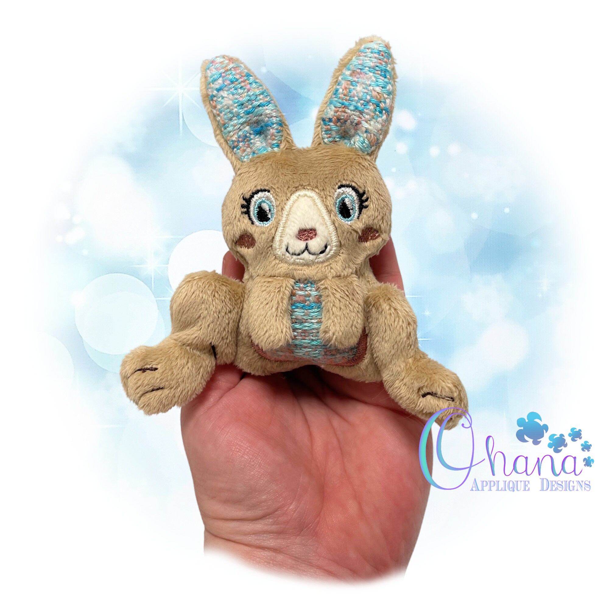 Ruby Kangaroo Stuffie in the Hoop Embroidery Machine Design - Etsy