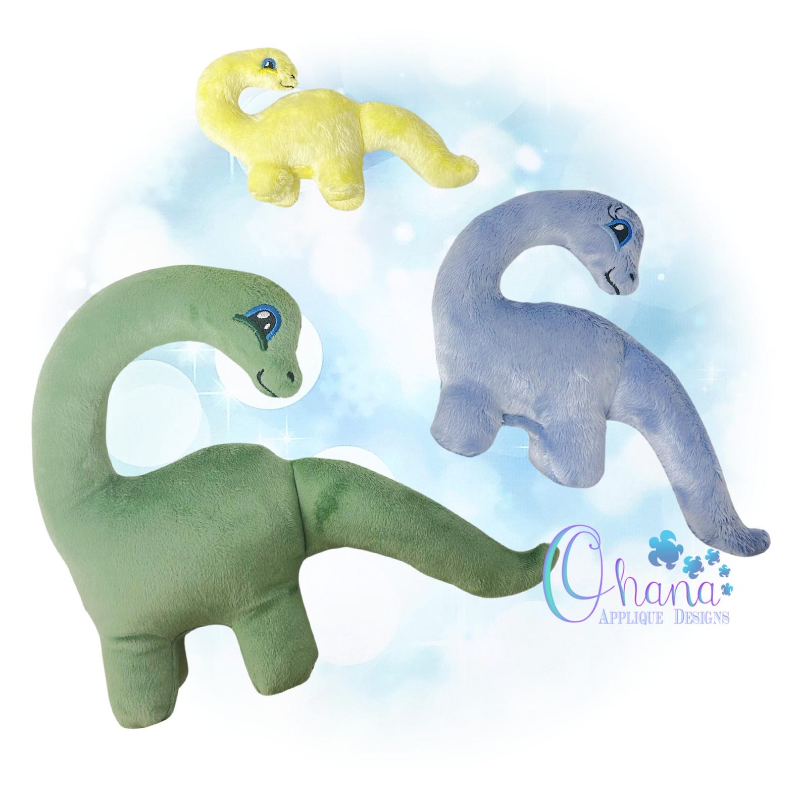 3D Standing Long Neck Stuffie in the Hoop Machine Embroidery Design - Etsy