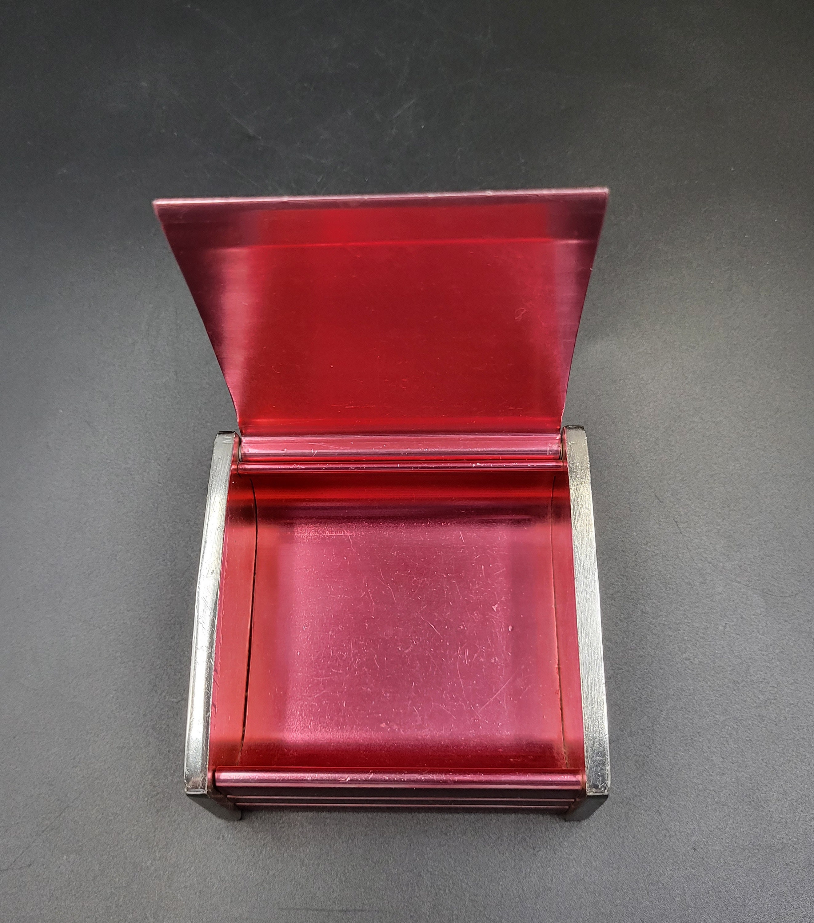 Table Top Cigarette Box. Vintage Cigarette Dispenser. Retro Soviet Box ...