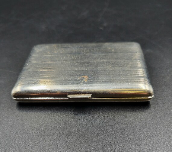 Extra Thin Small Cigarette Case. Vintage Container fo… - Gem
