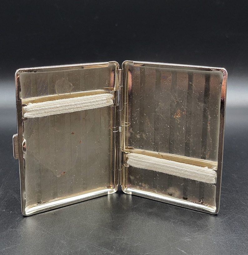 Extra Thin Small Cigarette Case. Vintage Container for - Etsy