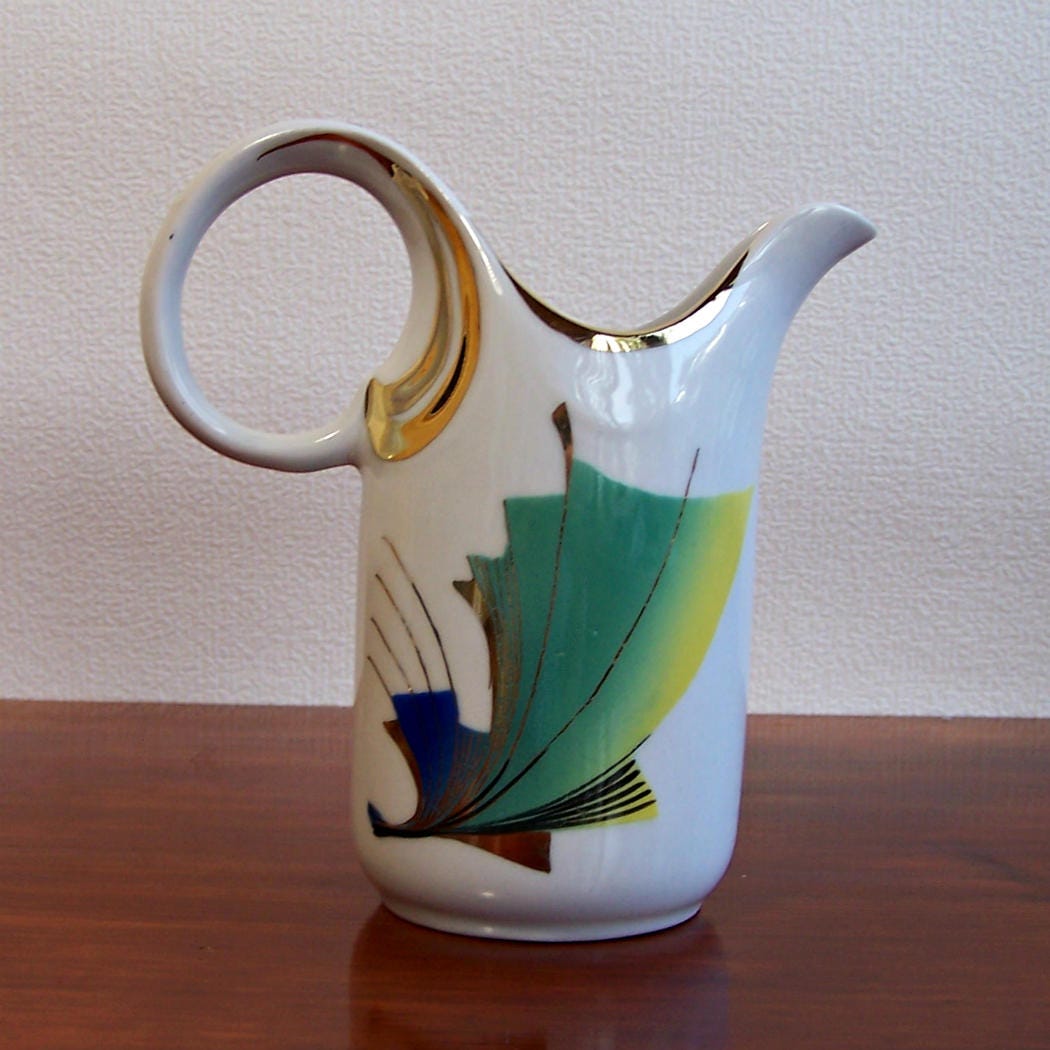 Ukrainian Porcelain Tea/coffee Set. Rare Beautifully Shaped Hand ...