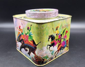 Indian Old Tin Box - Etsy