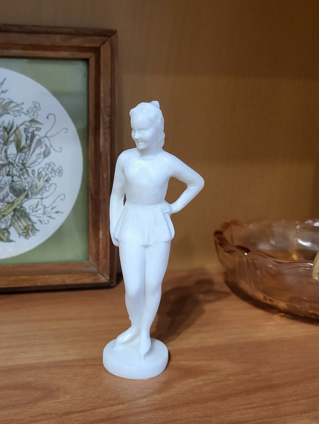 Figure Skater. Vintage Soviet Statuette Made of Bakelite. Female ...