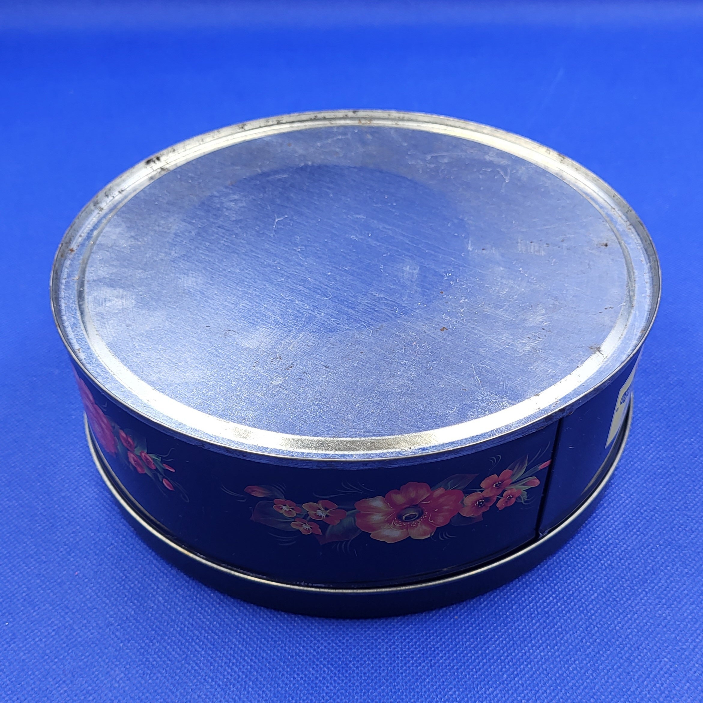 Beautiful Floral Tin Box. Vintage Tin Container. Retro Tin - Etsy