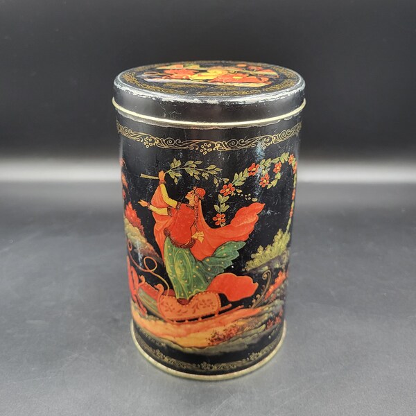 Russian Tin Box - Etsy
