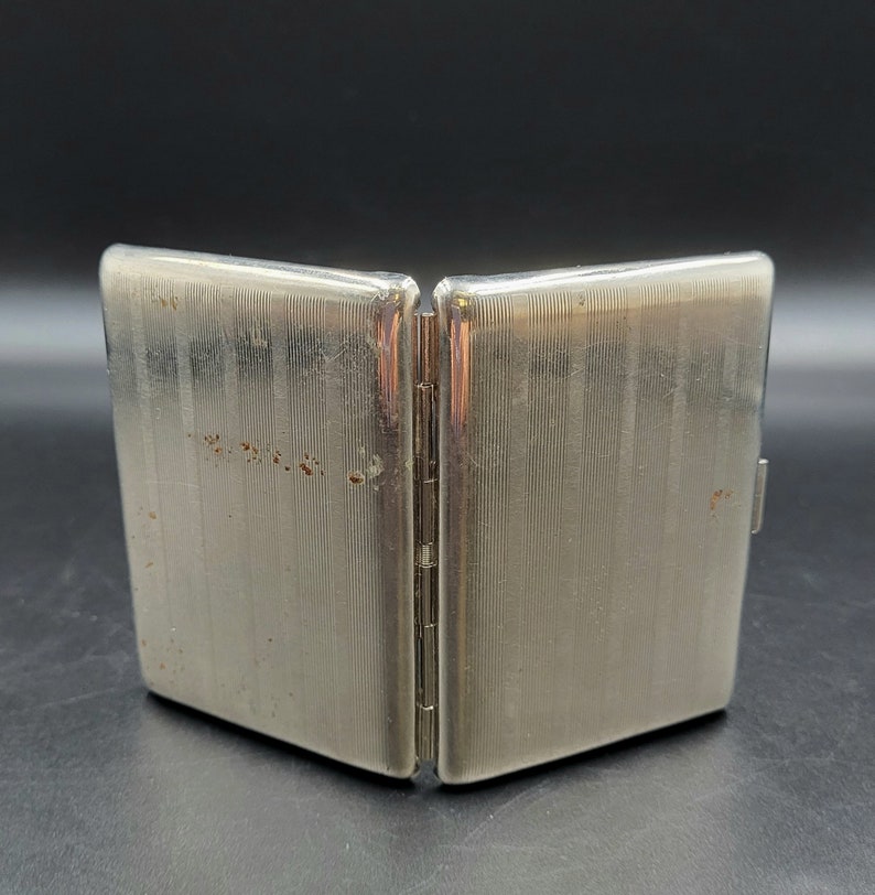 Extra Thin Small Cigarette Case. Vintage Container for - Etsy