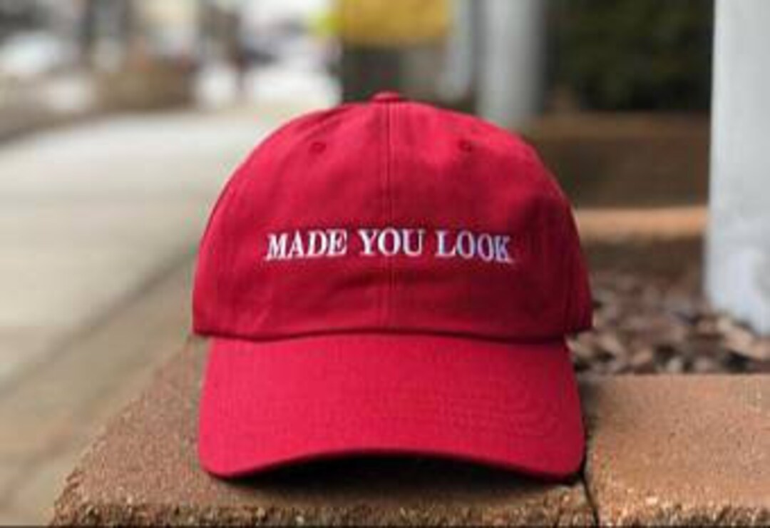 Made You Look Hat - Etsy