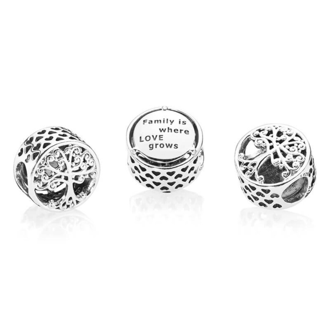 Genuine Authentic Pandora Family Roots Family is Where Love - Etsy