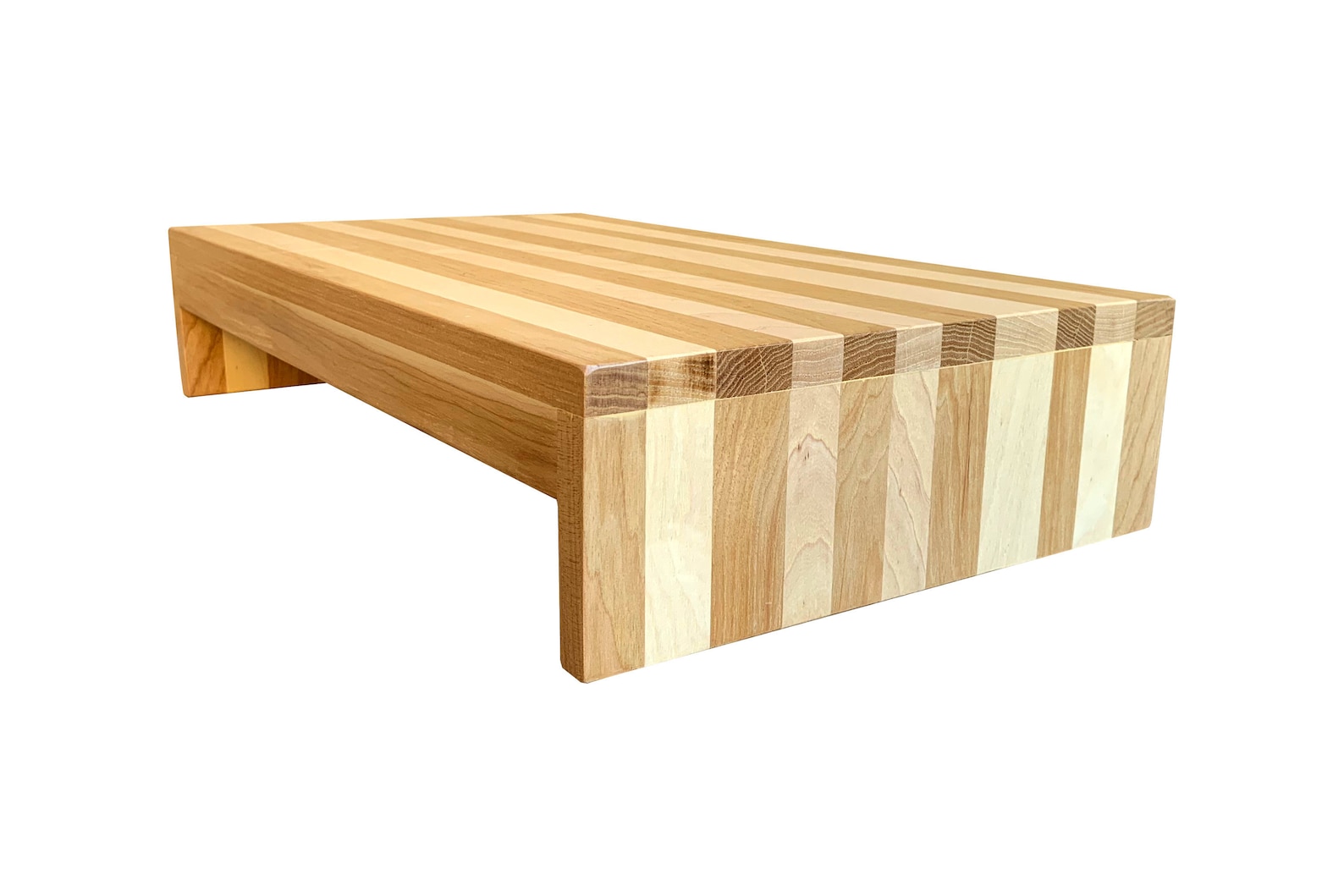 Modern Wood Step Stool Large by CW Furniture Footstool Custom - Etsy