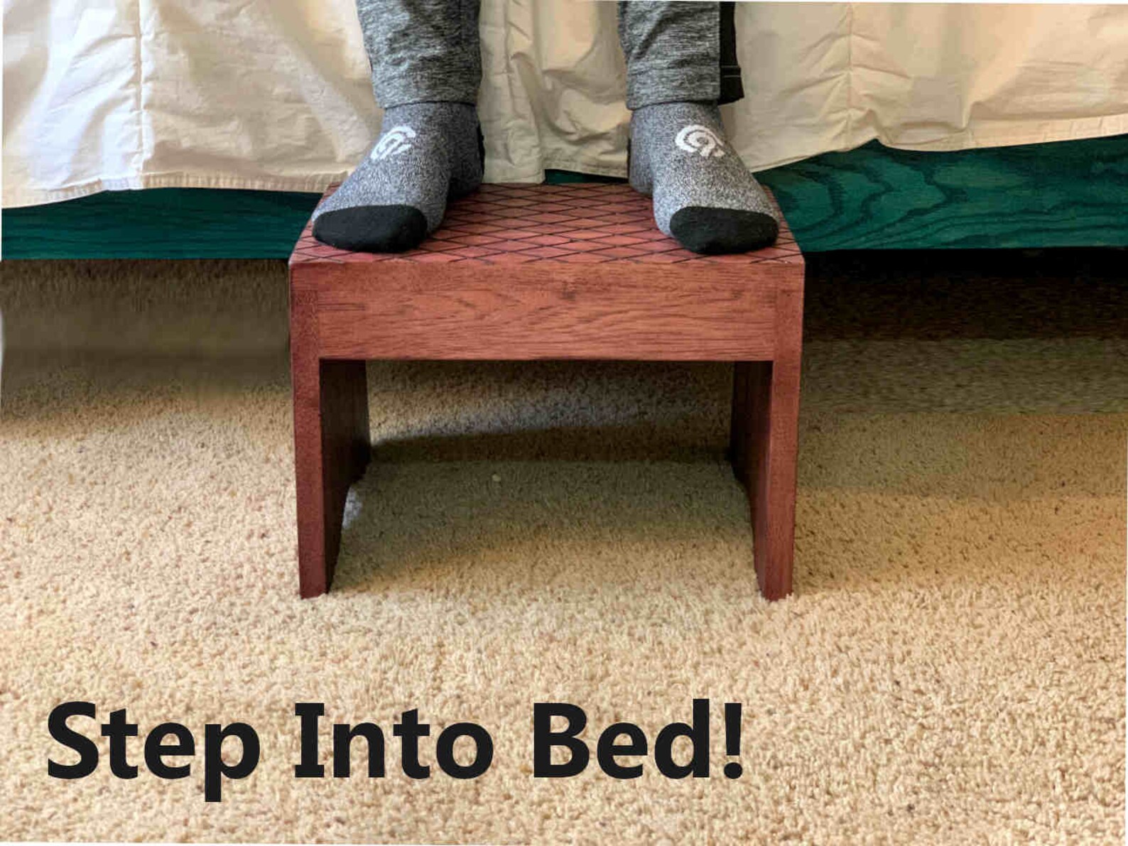 Wood Step Stool 10 Tall by CW Furniture Custom Choose Finish - Etsy