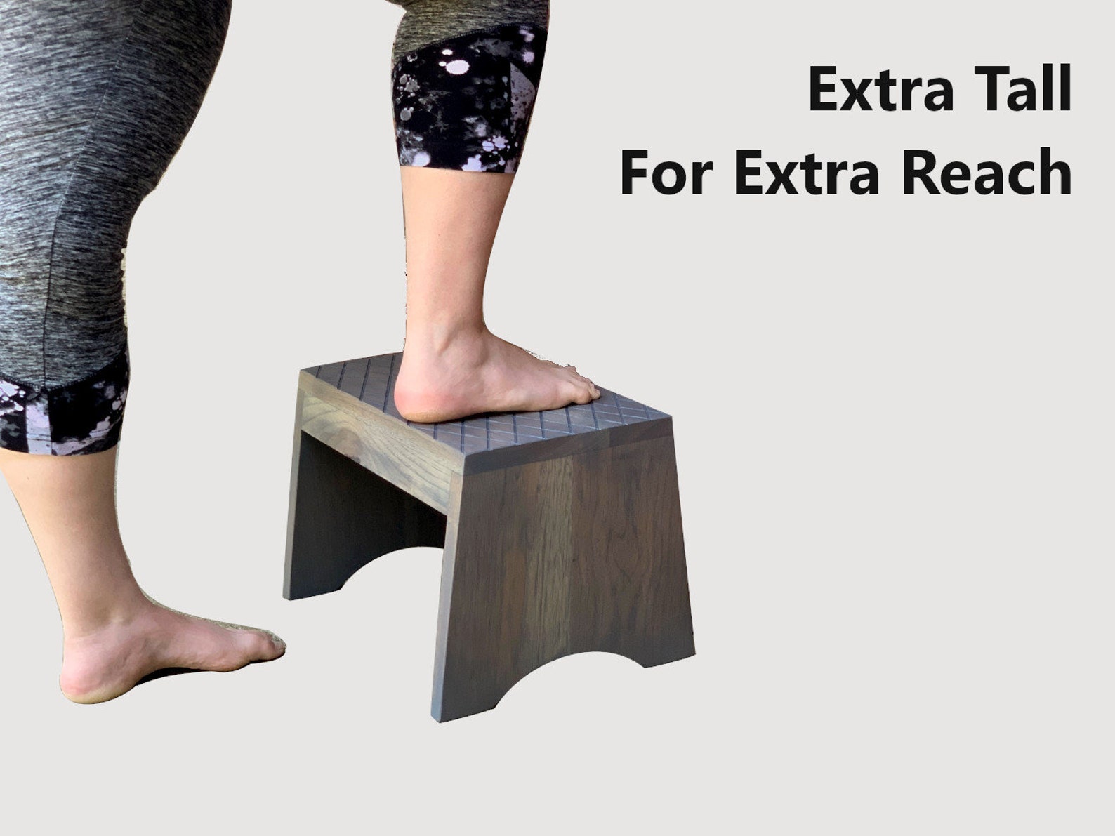 Wood Step Stool 10 Tall by CW Furniture Custom Choose Finish - Etsy