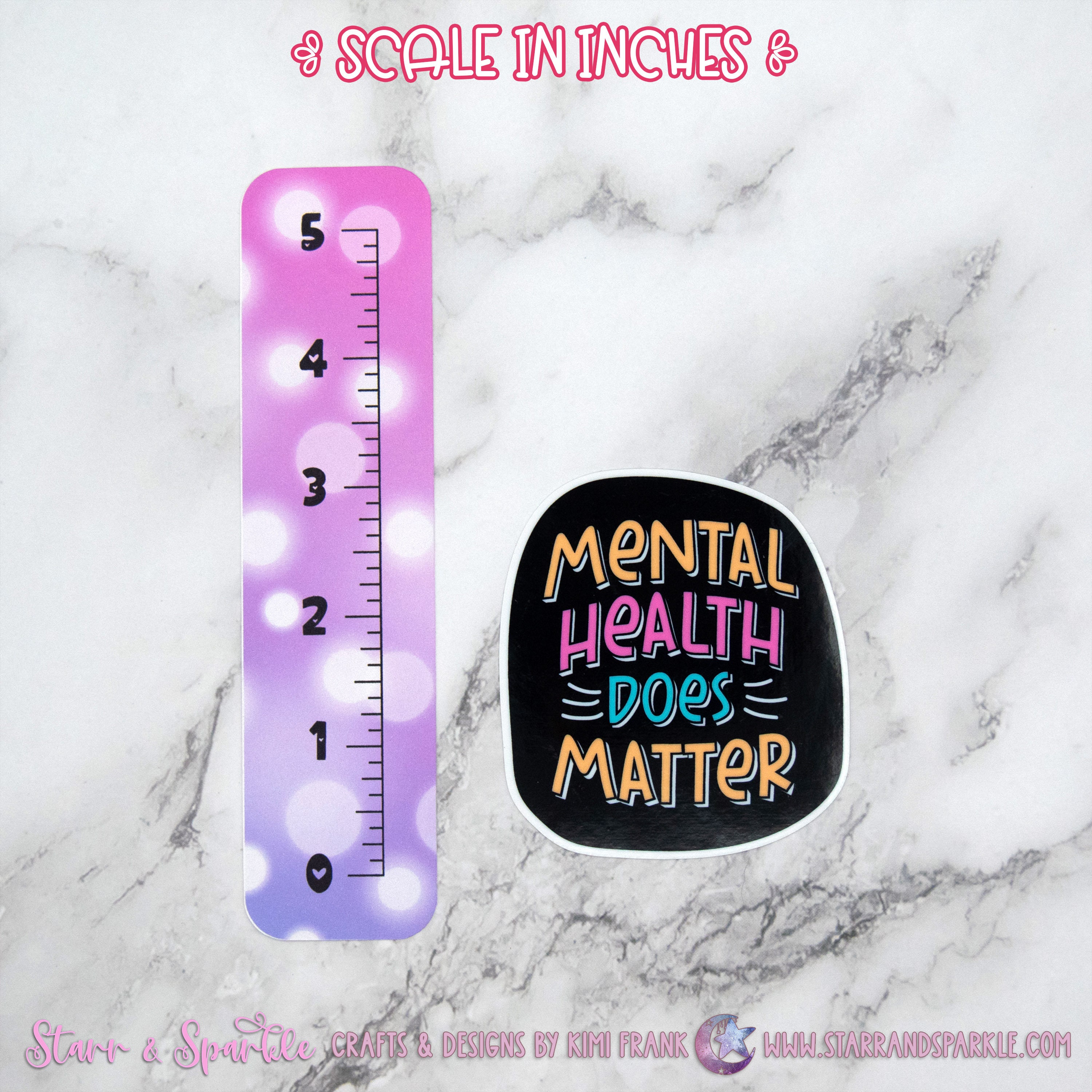 Mental Health Stickers, Vinyl Decals for Laptops, Stickers for Planners ...